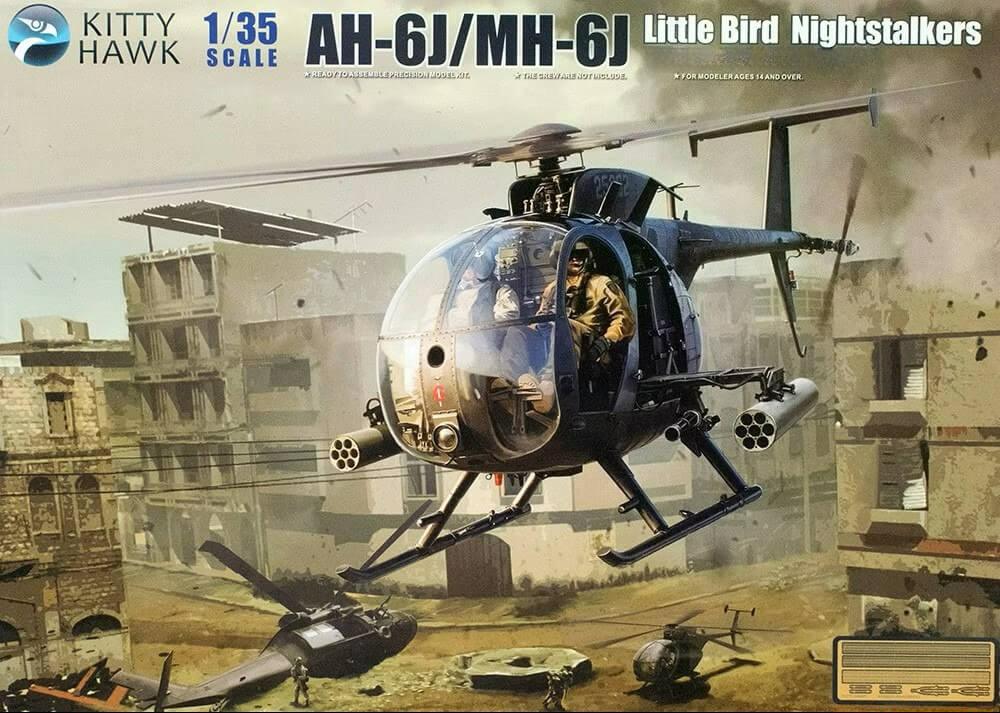 Kitty Hawk 50003 1/35 AH-6J `Nightstalkers` model kit – ModelHives