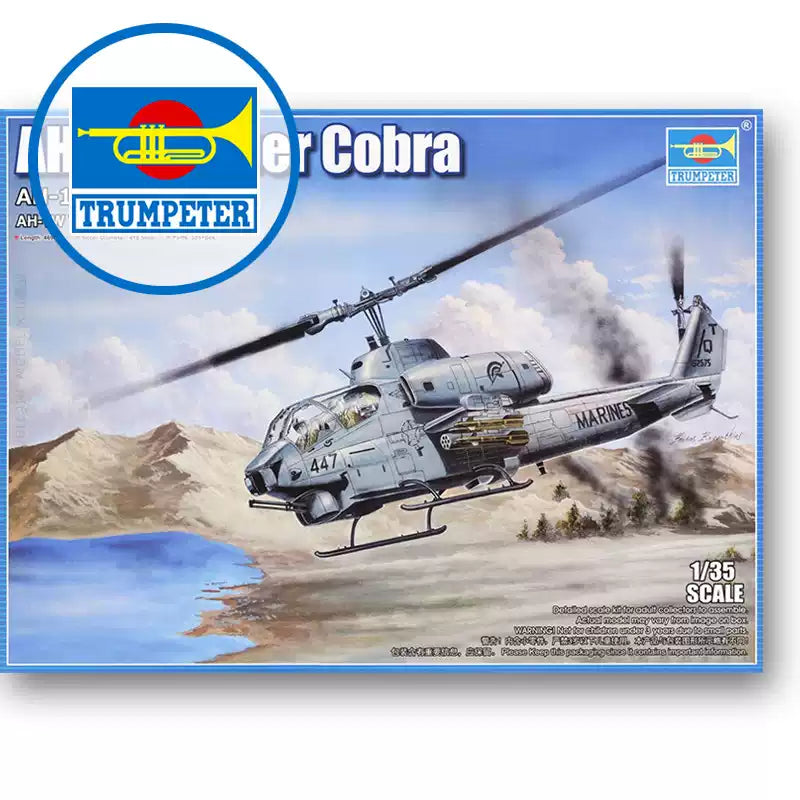 Trumpeter 05116 1/35 AH-1W Super Cobra Aircraft Assembly Model Kit ...